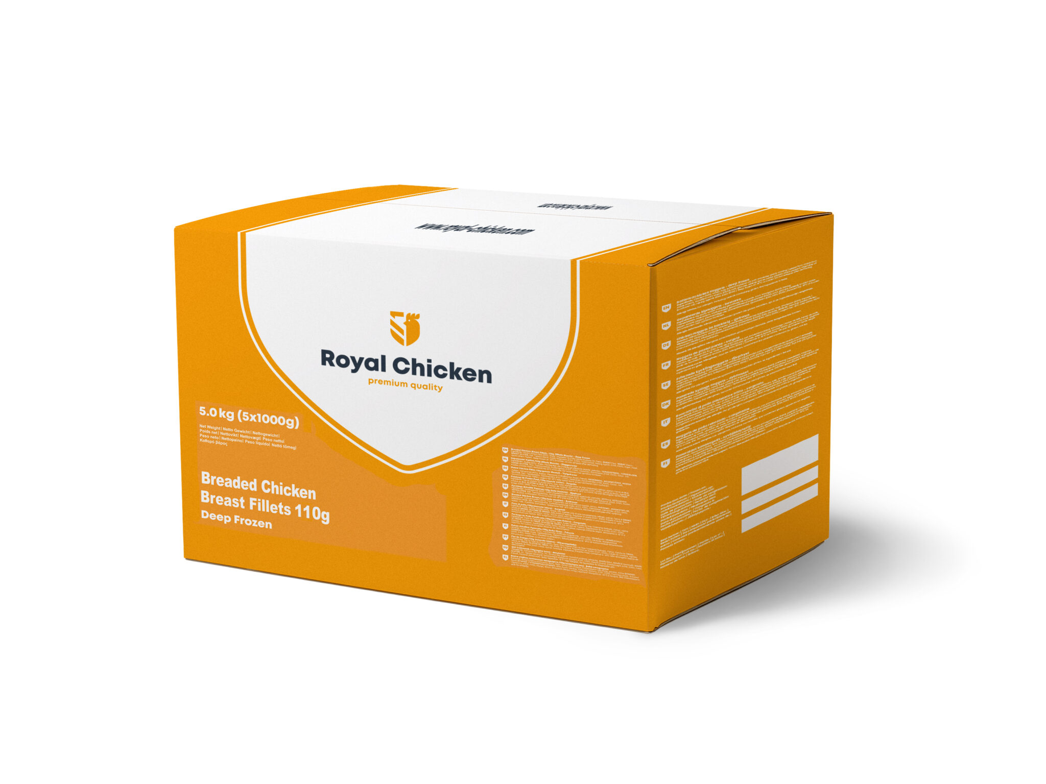 Breaded Chicken breast 110g - Royal Chicken